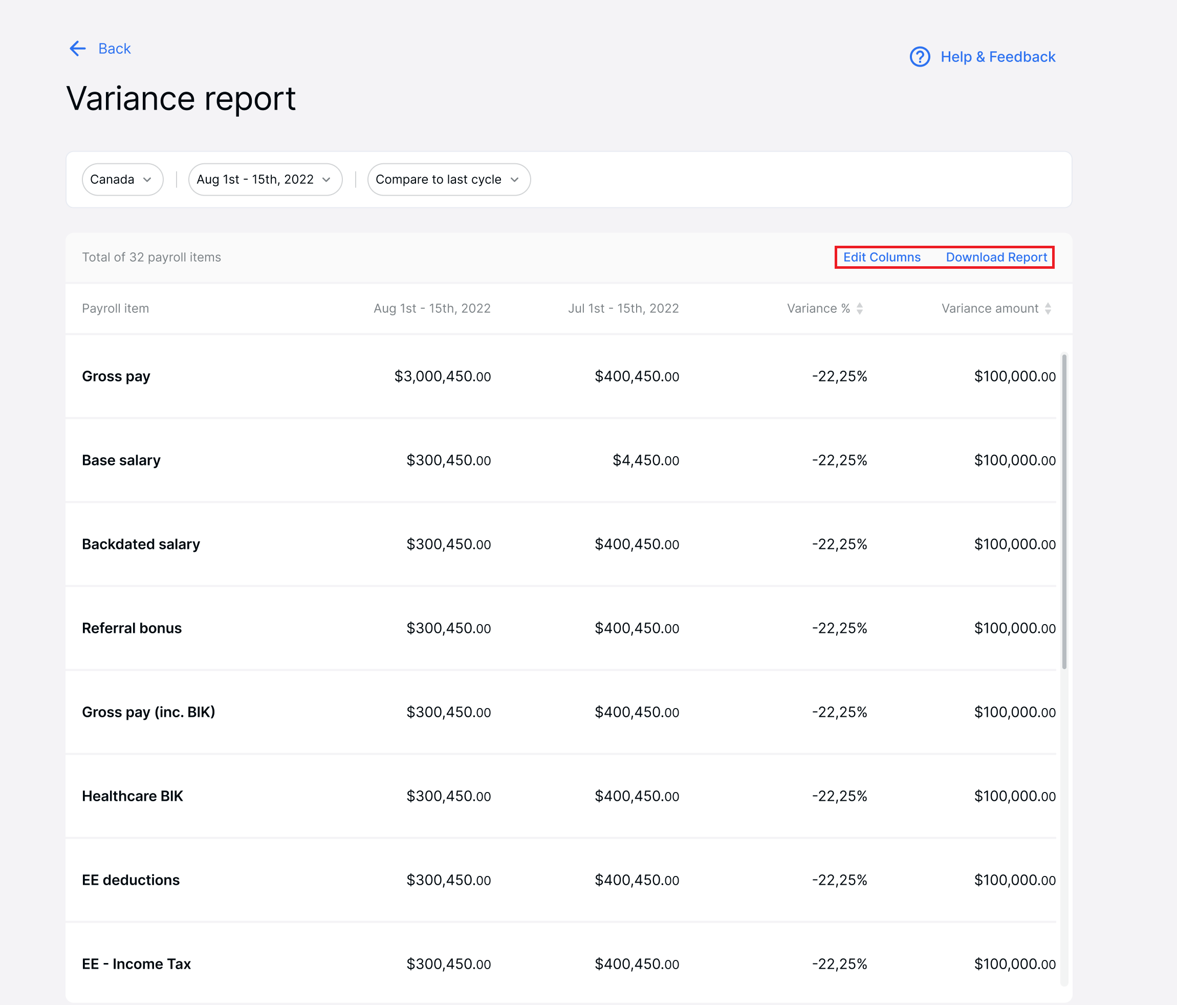 Customizing And Downloading Gross To Net Reports For Global Payroll – Deel
