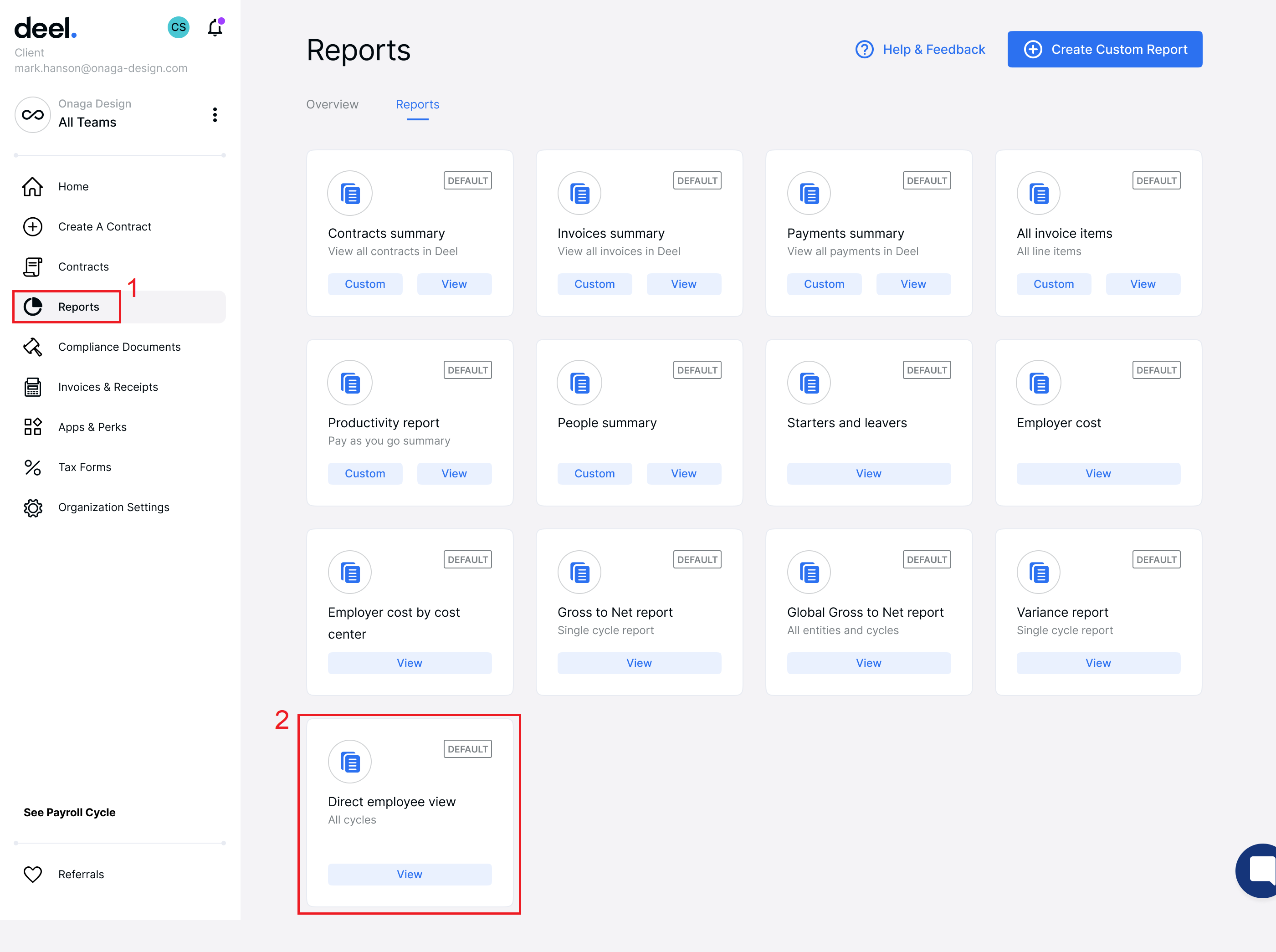 Customizing And Downloading Gross To Net Reports For Global Payroll – Deel