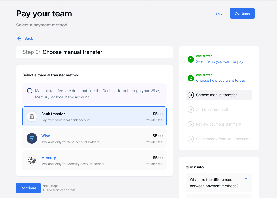 What are the 3 payment methods? Leia aqui: What are the 4 types of ...