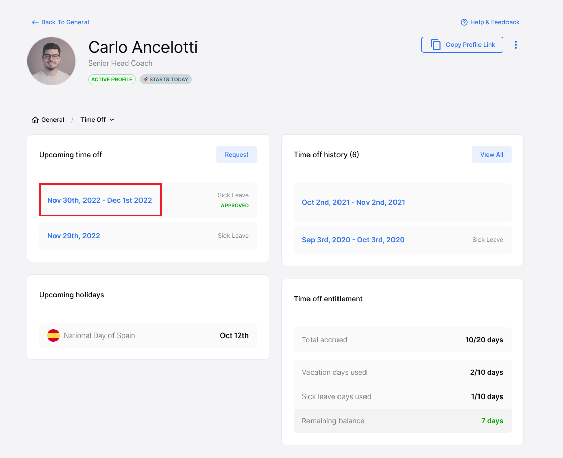 How Global Payroll Direct Employees Can Request Time-Off On Deel – Deel