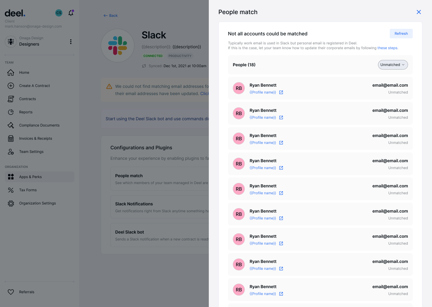 Deel App For Slack Integration Guide – Deel