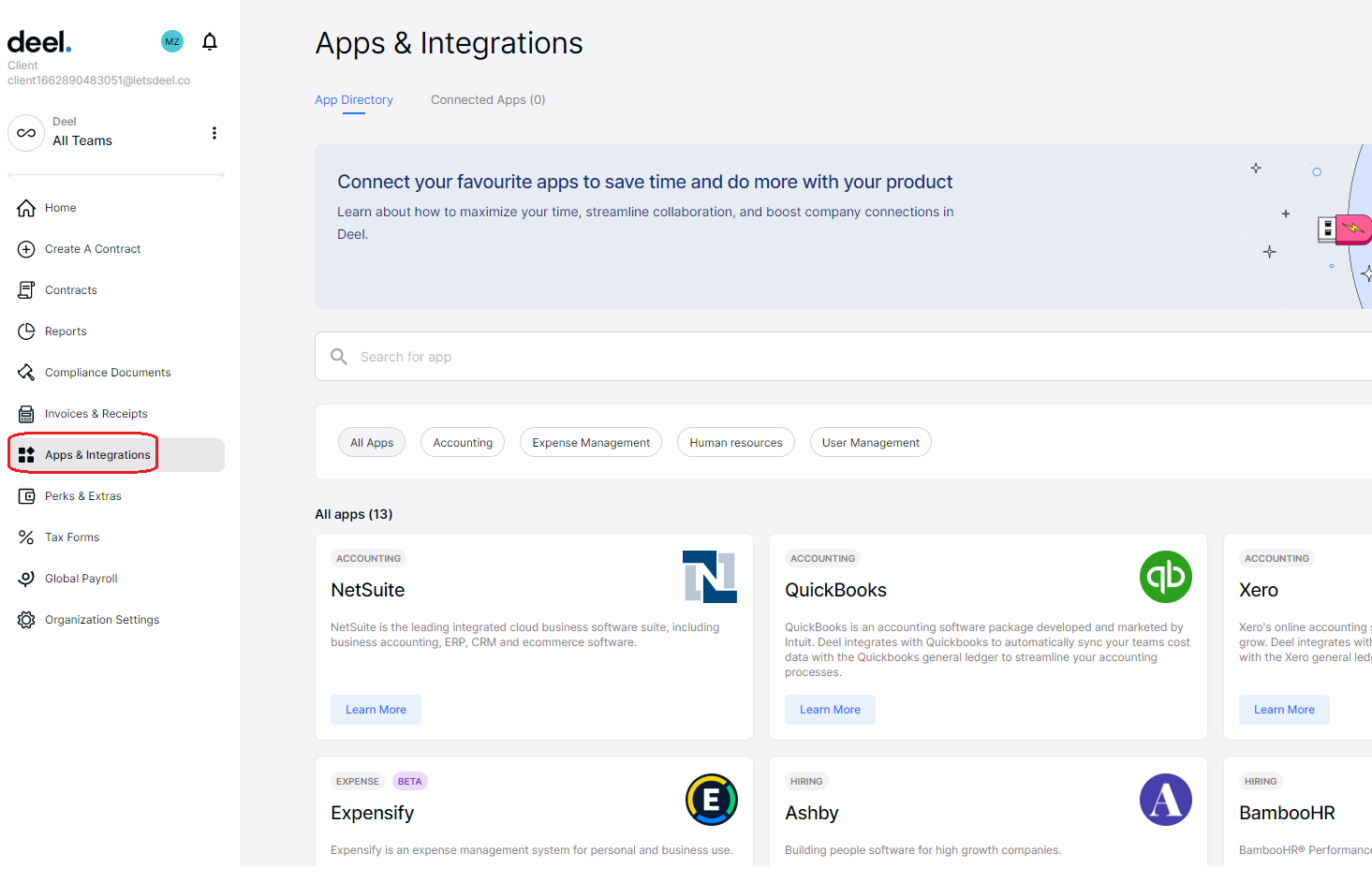 Setting Up The Workday Integration On Deel for Global Payroll – Deel