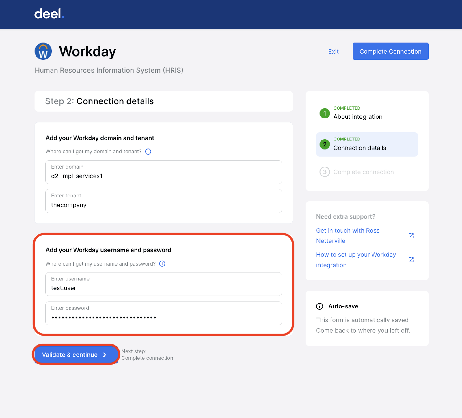 Setting Up The Workday Integration On Deel for Global Payroll – Deel