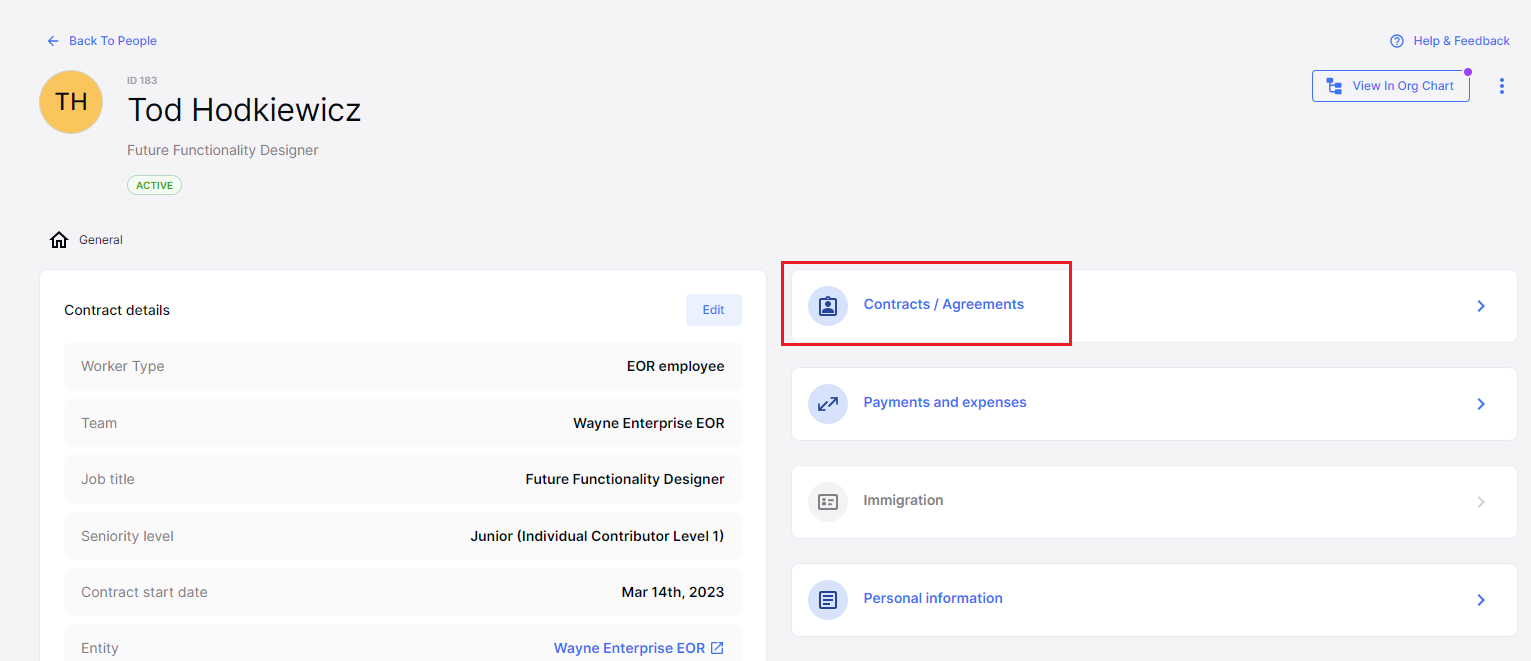 How To Edit A Contractor Contract – Deel