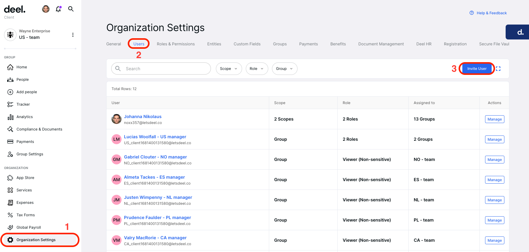 How To Add Organization Admins – Deel