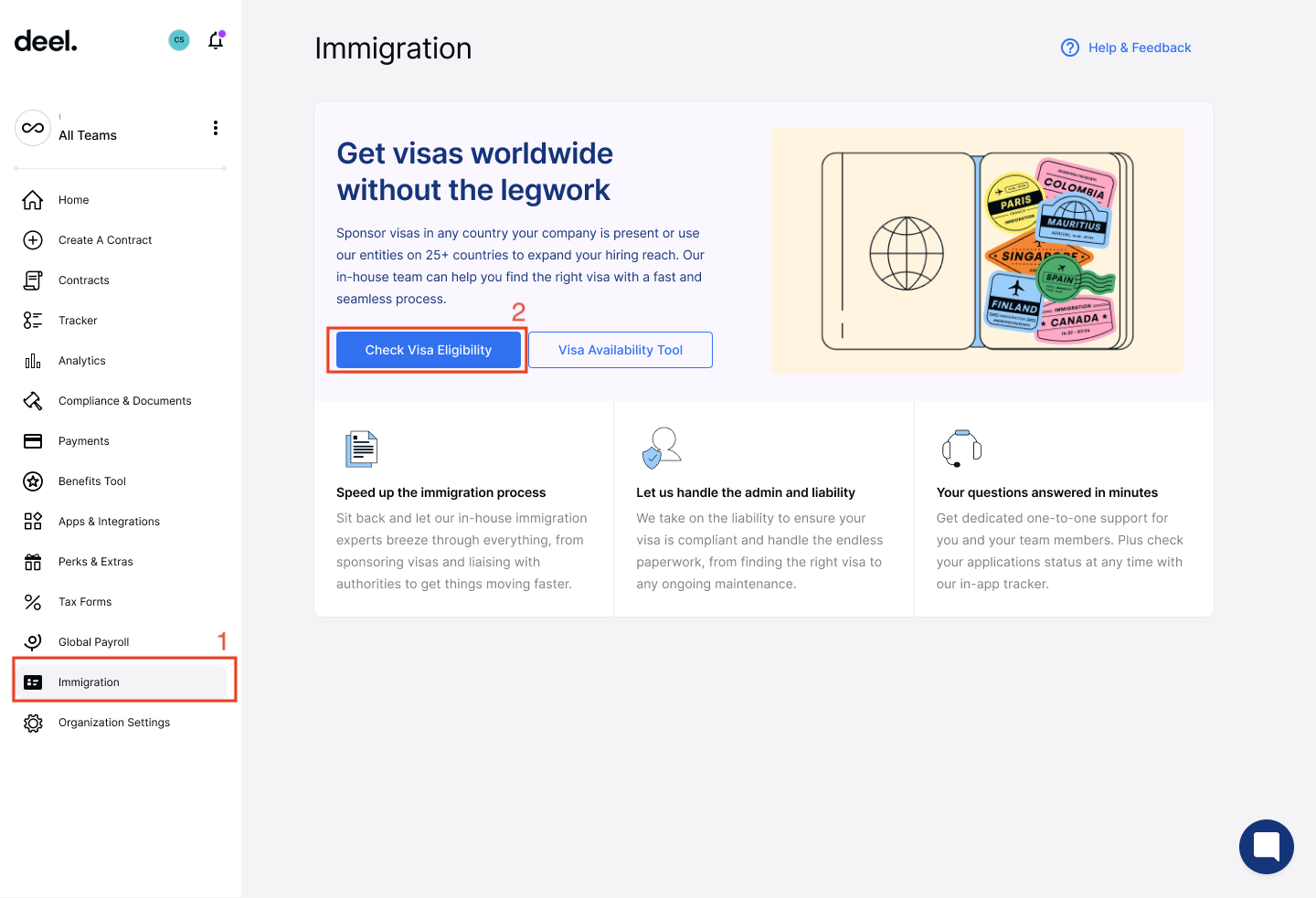How to Request Mobility Support on Deel – Deel