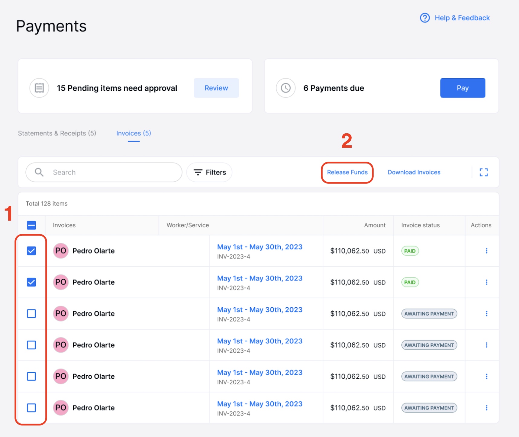How to Download Invoices and Manage Payments and Invoices – Deel