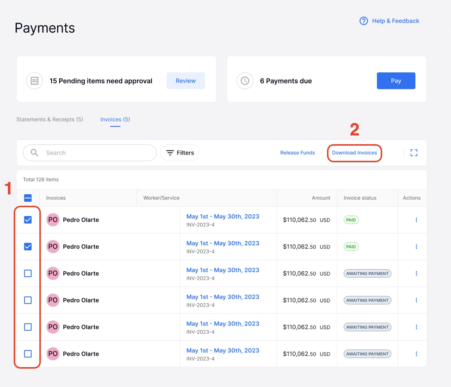 How To Download Invoices And Manage Payments And Invoices – Deel