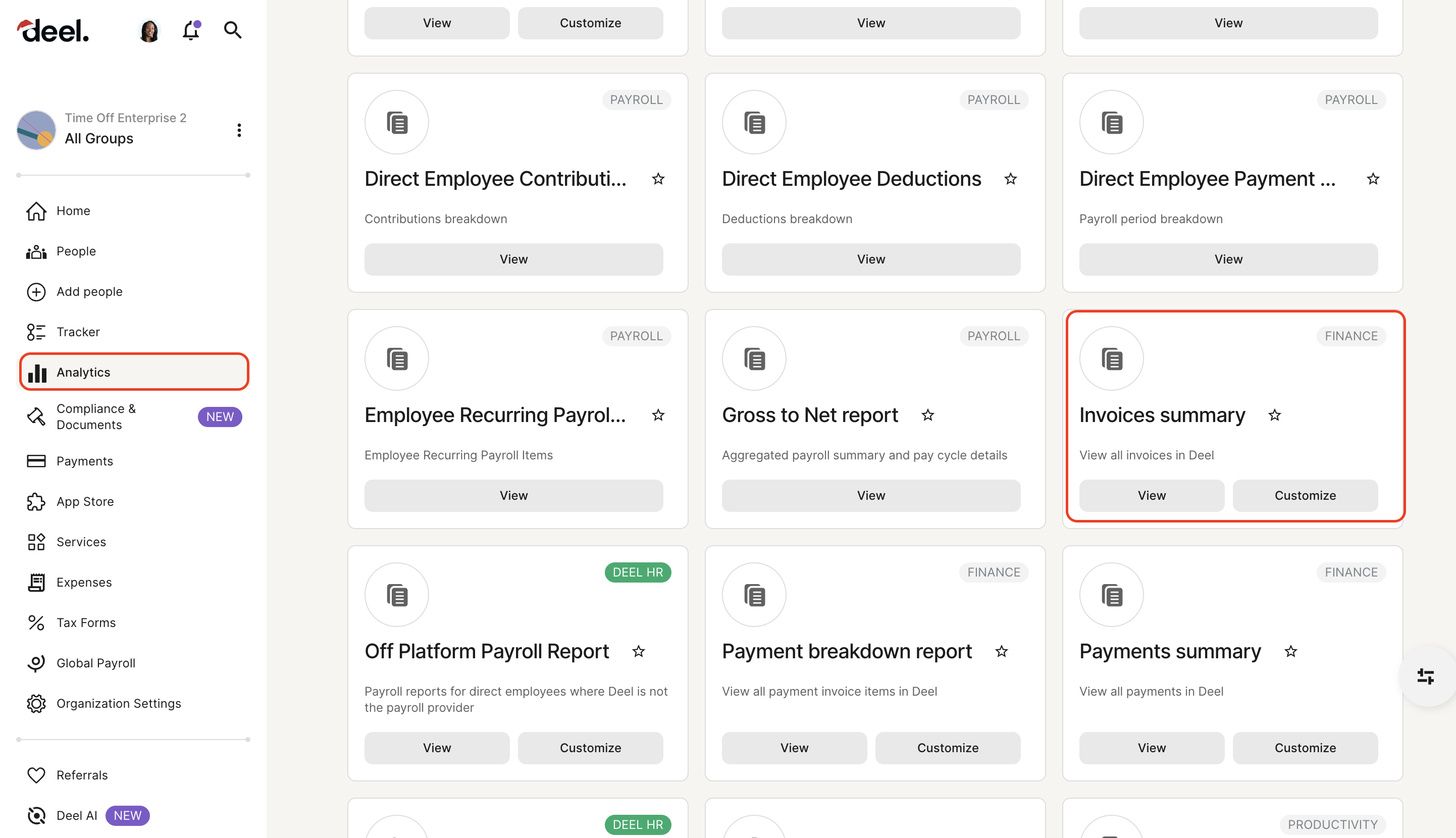 How To Customize And Download Invoice Reports – Deel