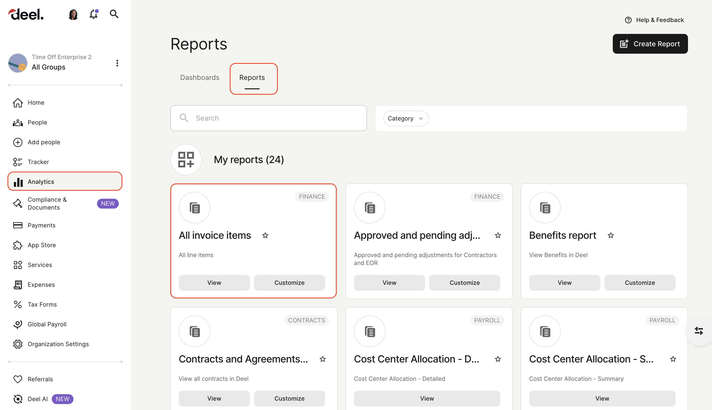 How To Customize And Download Invoice Reports – Deel