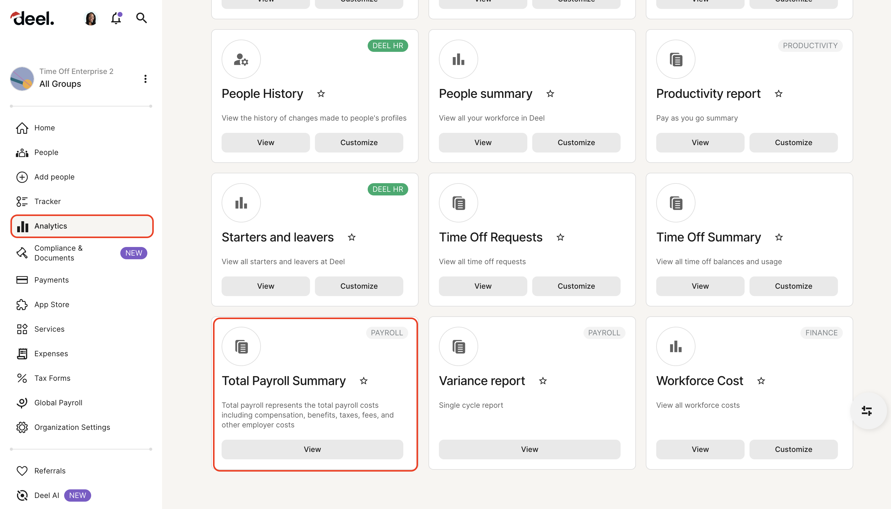 How To View And Download A Deel HR Total Payroll Summary Report – Deel
