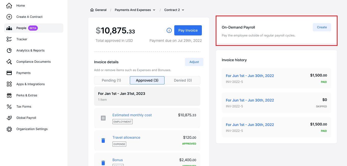 About Off-Cycle Payments And On-Demand Payroll For Employees – Deel