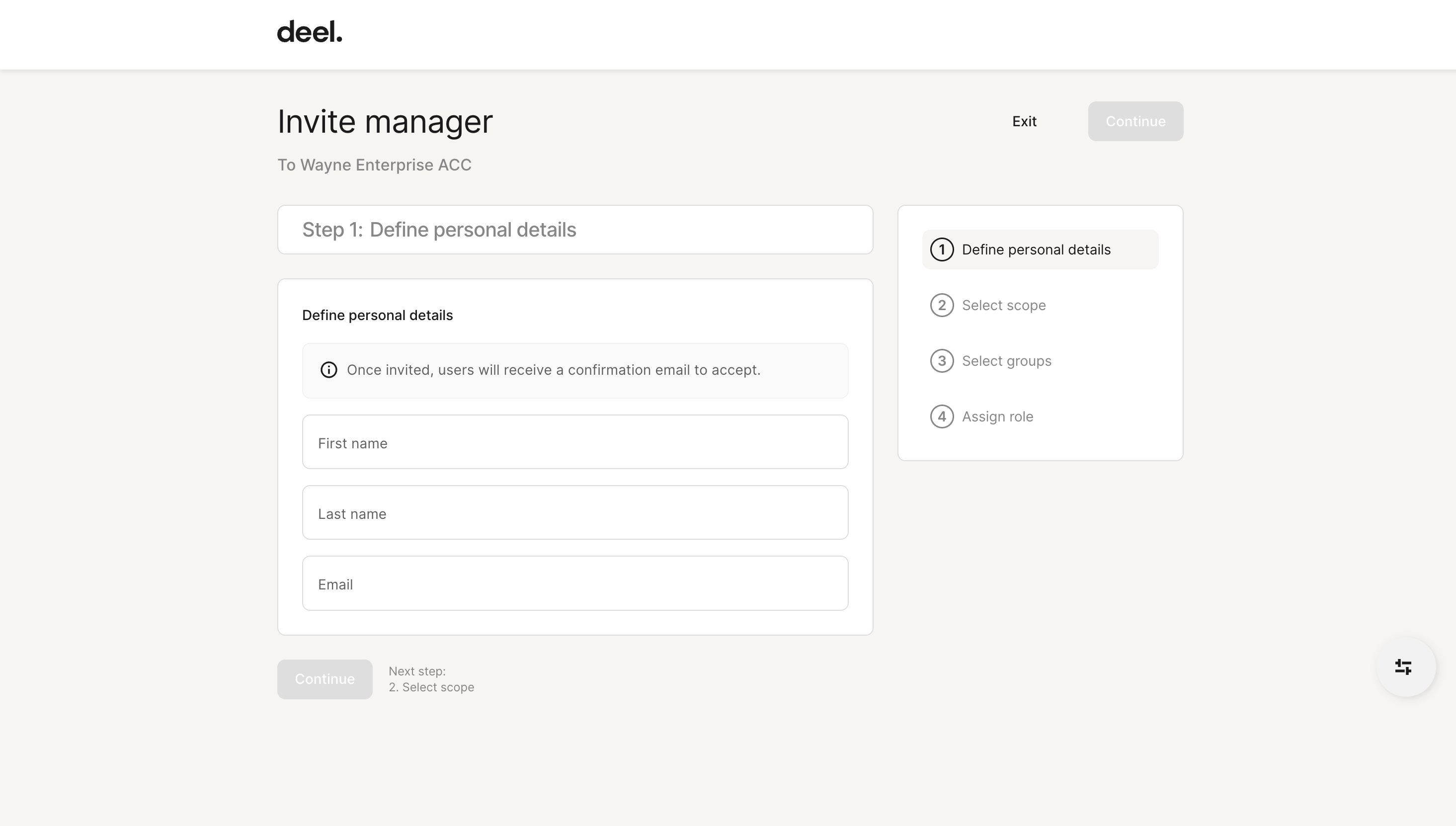 How to Add Organization Admins – Deel