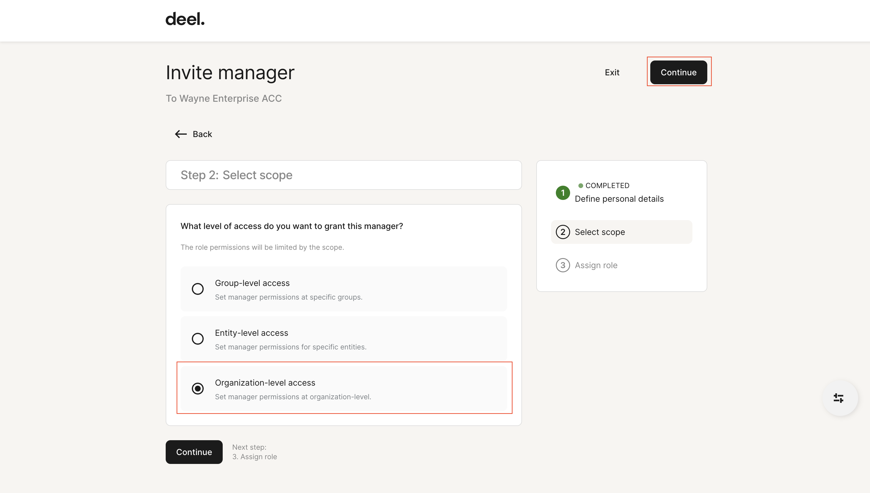 How to Add Organization Admins – Deel