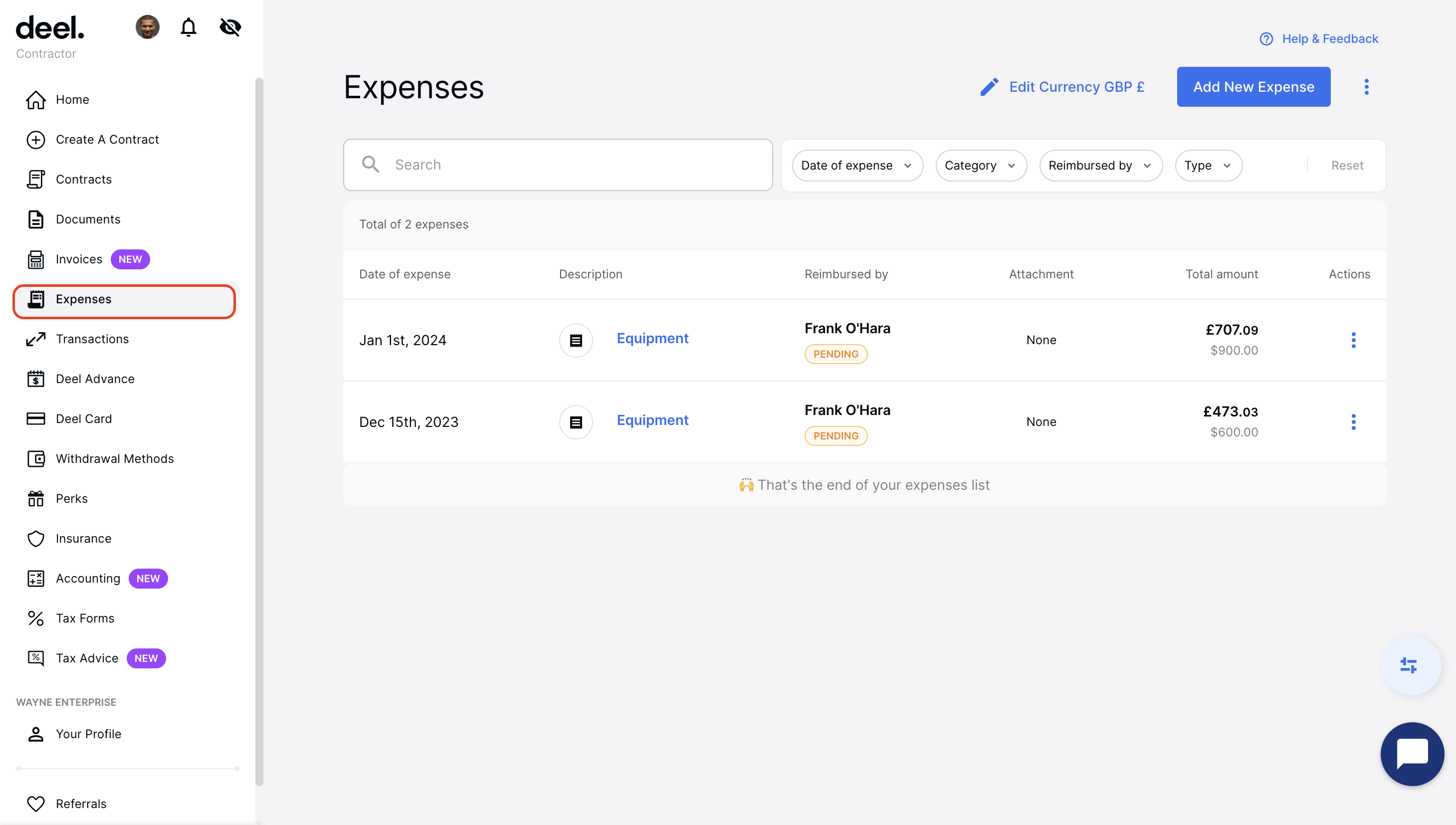 Guide To Contractor Invoices & Adjustments – Deel