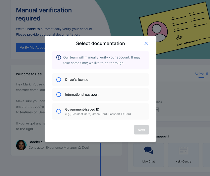 How to Verify an Employee Account – Deel