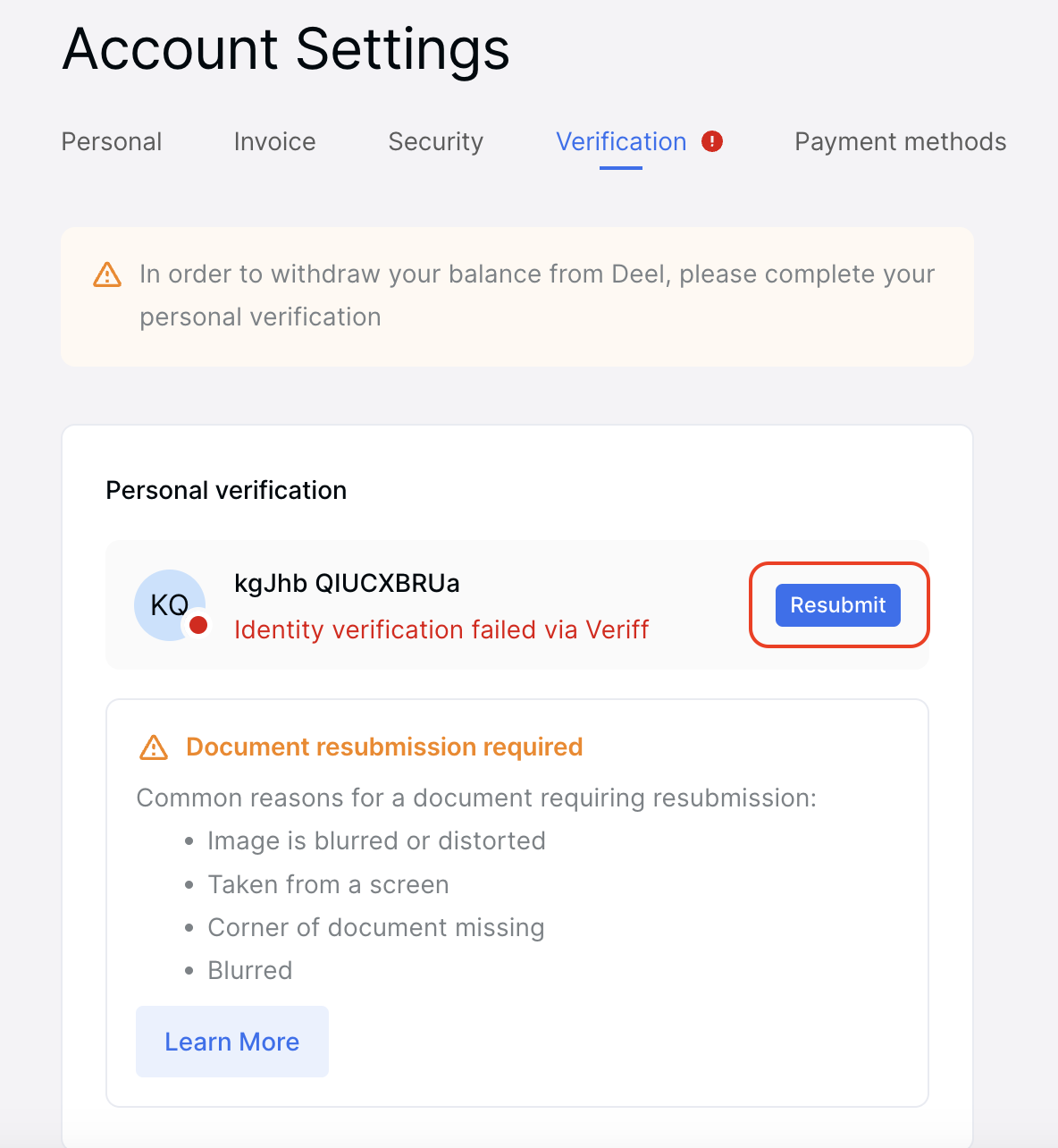 How To Verify a Contractor Account – Deel