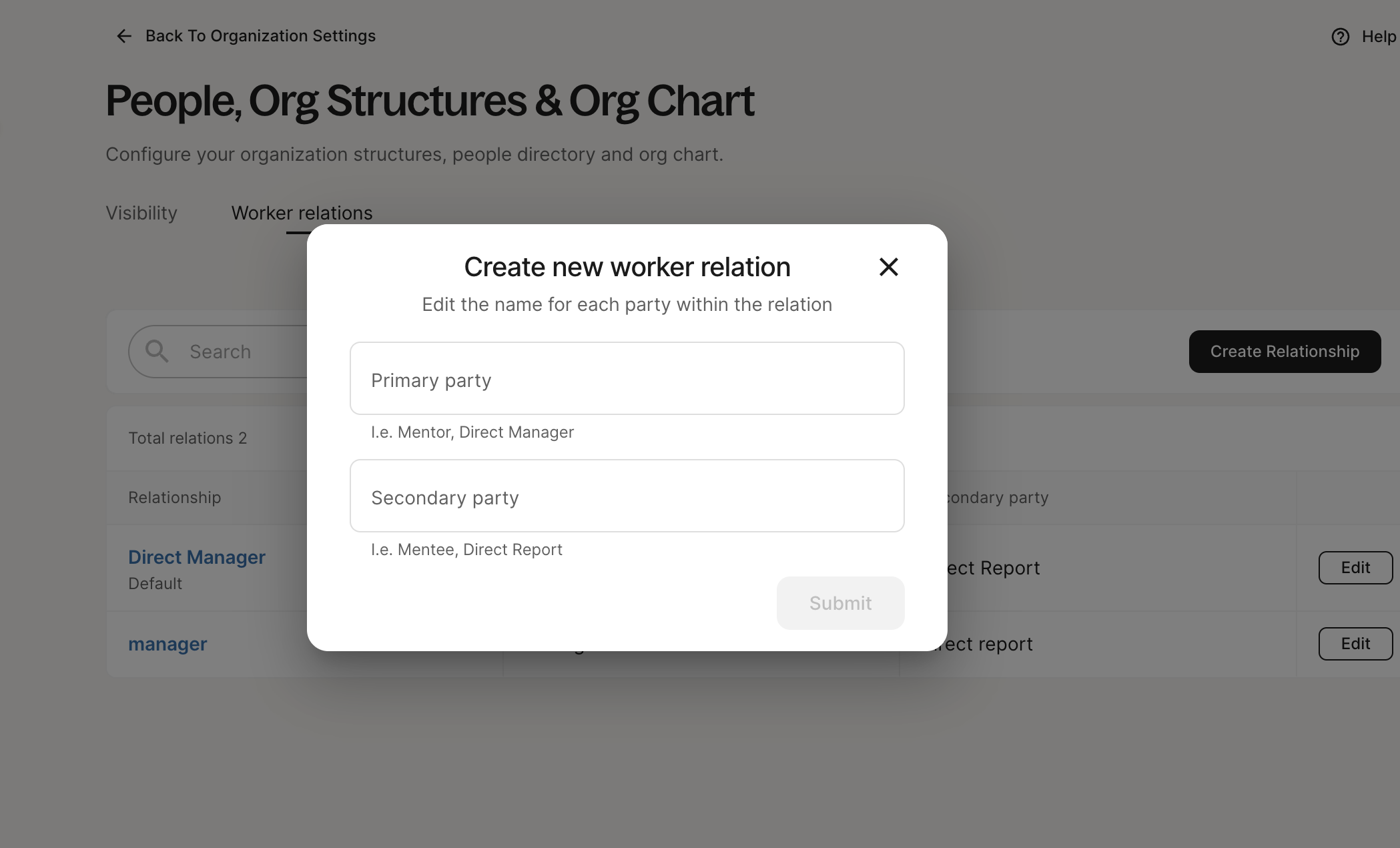 How to Configure Organization Structure and Worker Relations – Deel
