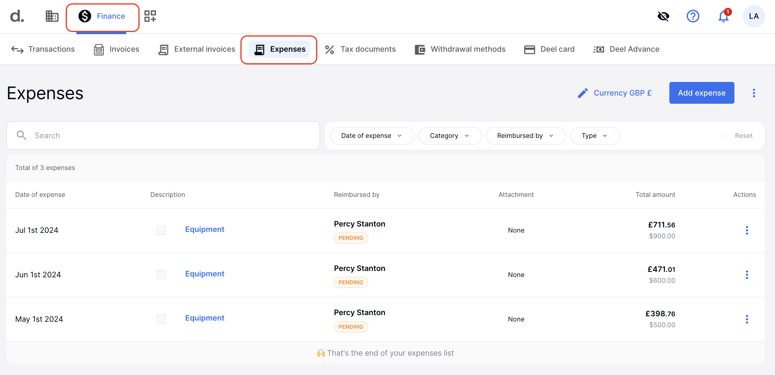 How Do I Add an Expense to my Pay? – Deel