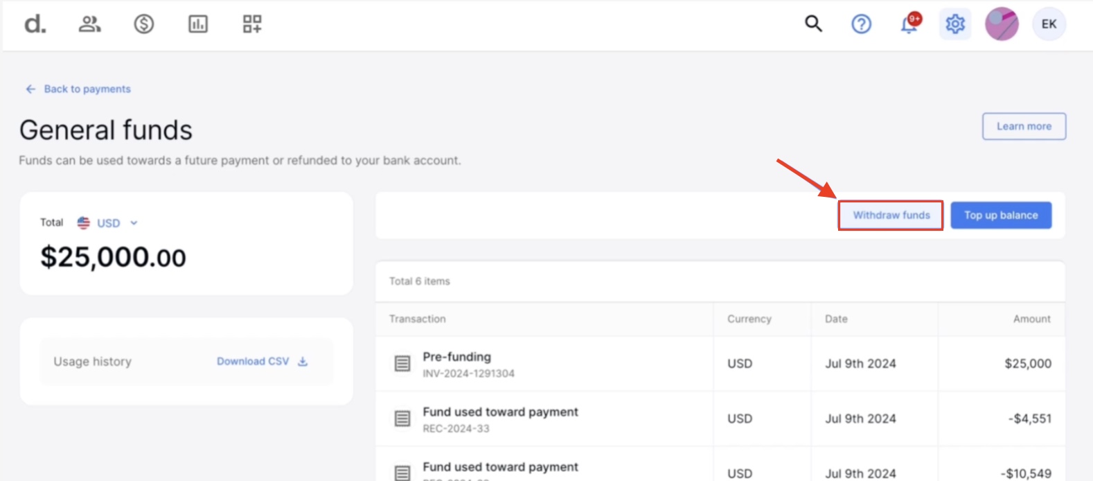 How Clients Can Use Pre-Funding on Deel – Deel