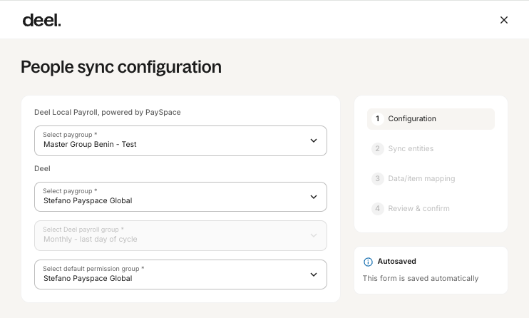 PaySpace integration guide – Deel