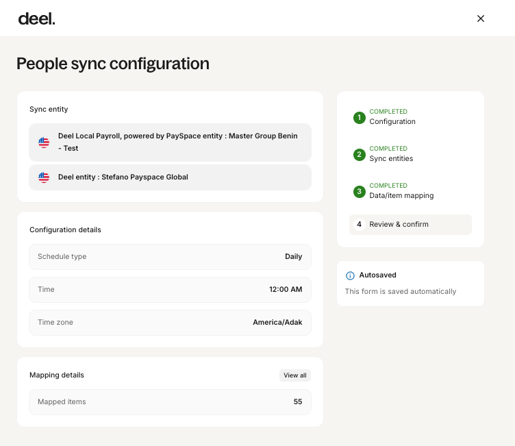 PaySpace integration guide – Deel