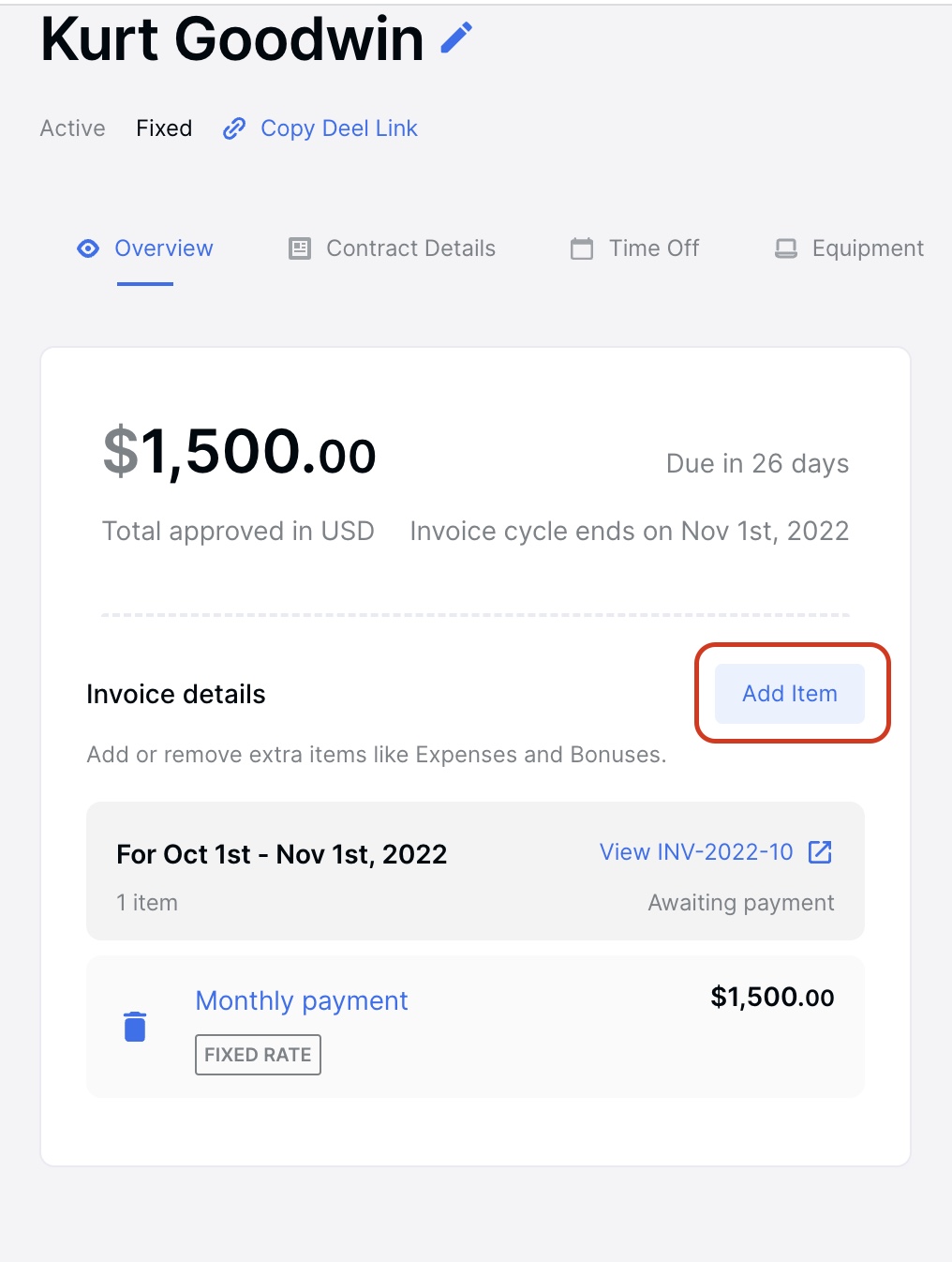 Guide To Contractor Invoices & Adjustments – Deel